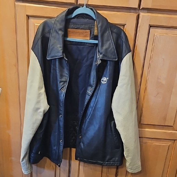 Timberland | Jackets & Coats | Vintage Early 200 Timberland Black And ...